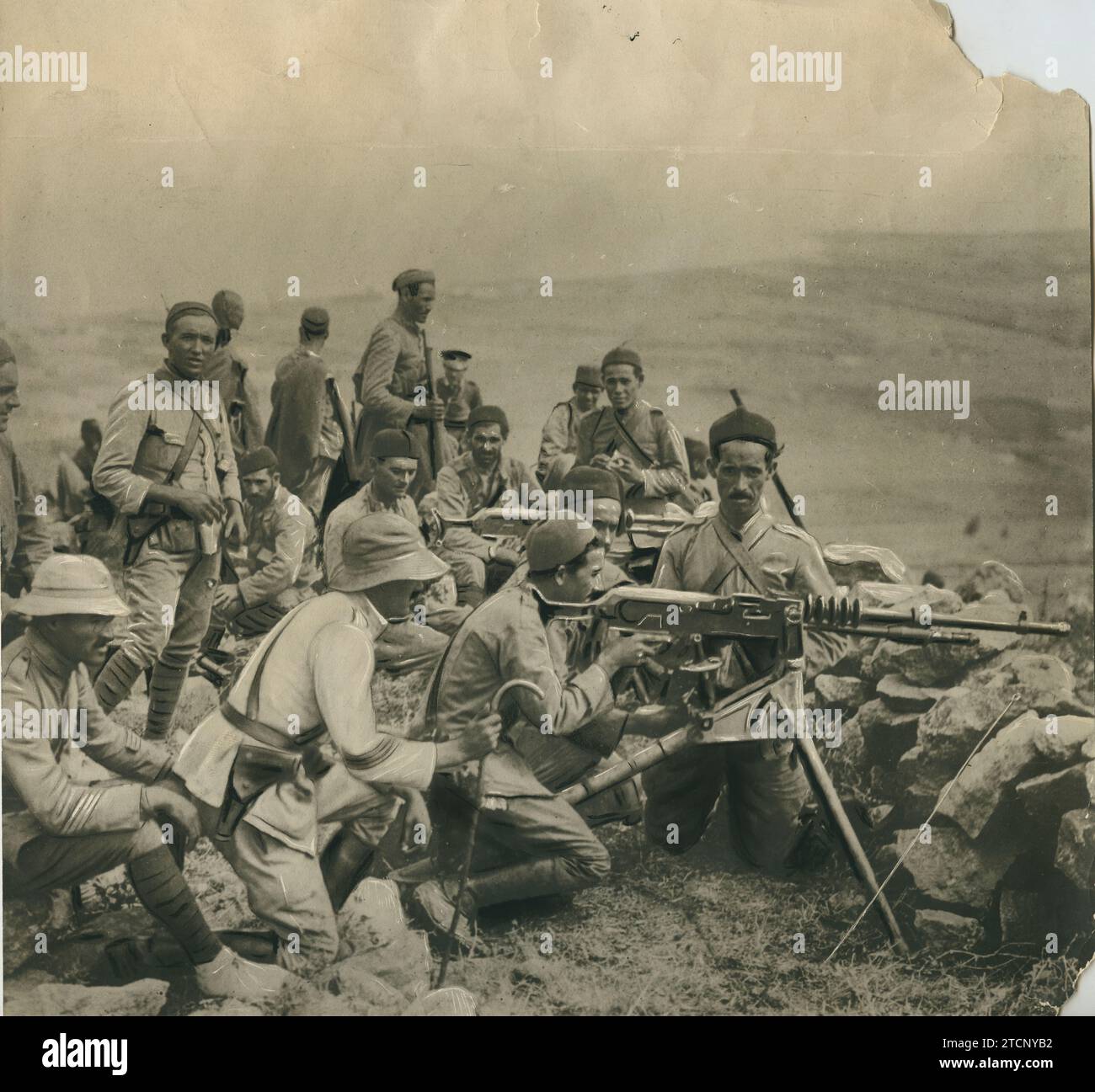 12/31/1920. Melilla, Recent Operations. The Machine Gun Group of the ...