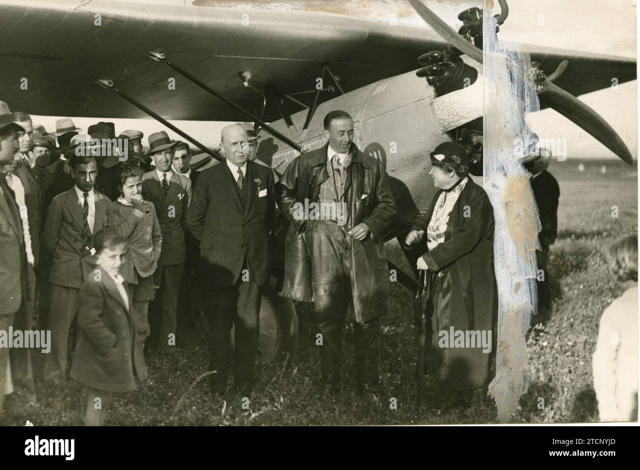 12/31/1931. Madrid-Manila Raid Civl aviator Don Fernando Rein Loring ...