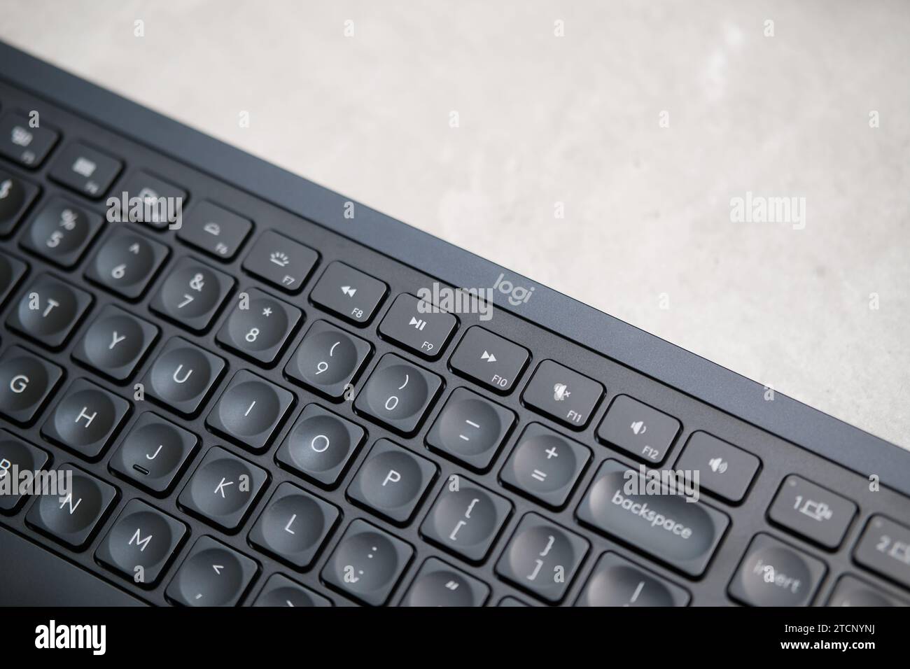 HCMC, VN - Dec 2023. Logitech MX Keys Keyboard Stock Photo - Alamy