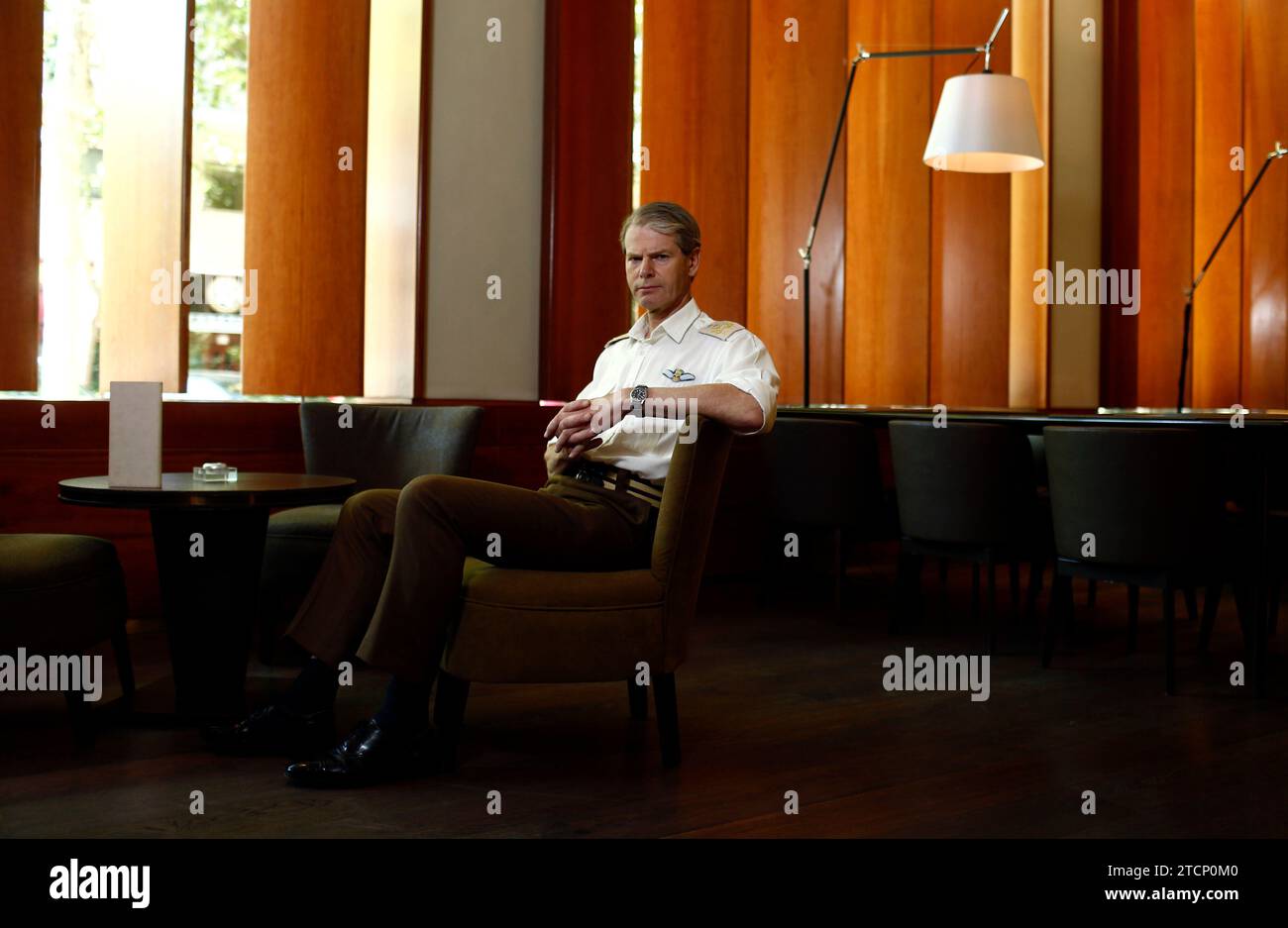 Madrid, 07/08/2015. Interview with NATO Second Supreme Commander Adrian ...