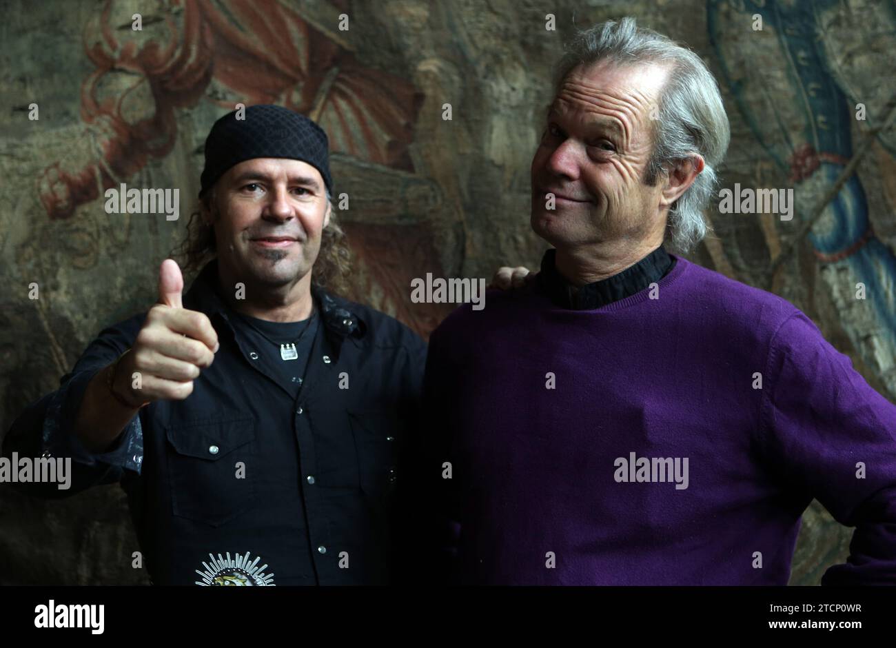 madrid, 10-23-2013-interview with javier vargas and chris jagger.-photo ...