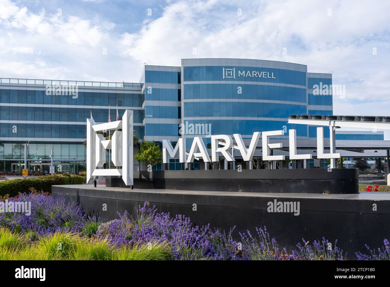 Marvell Technology office building in Santa Clara, California, USA ...