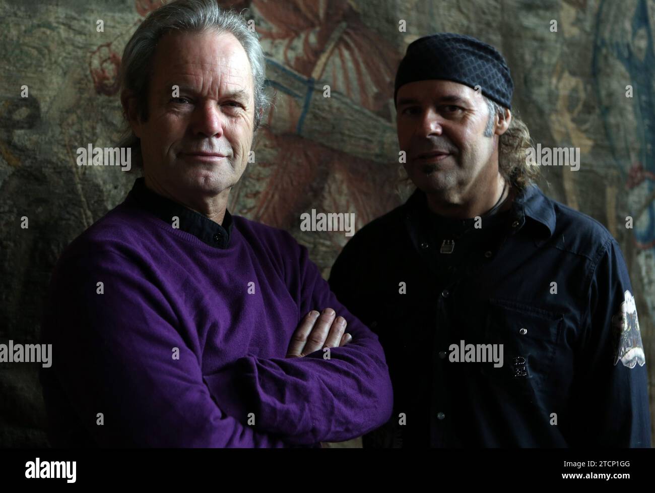 madrid, 10-23-2013-interview with javier vargas and chris jagger.-photo ...