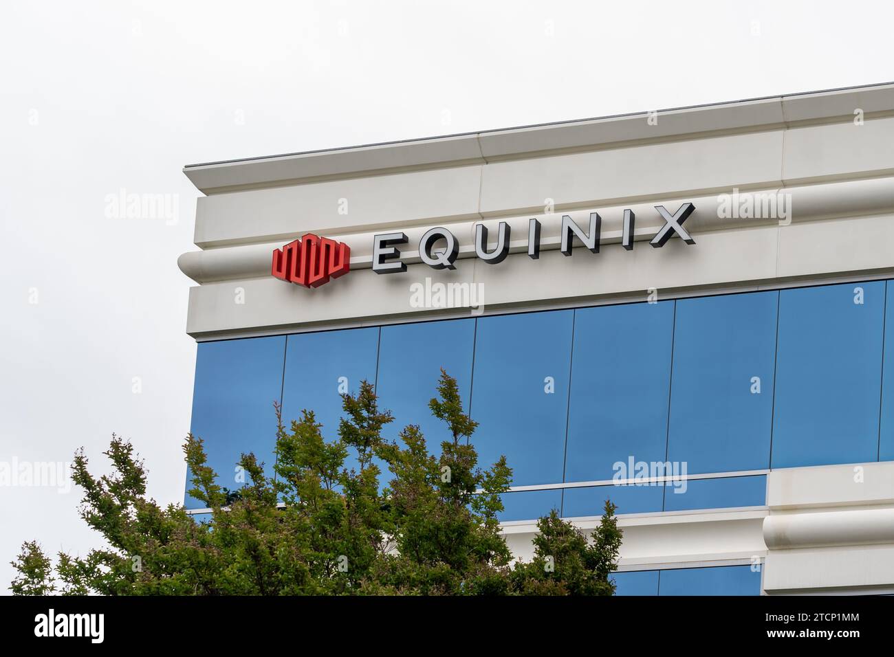 Equinix Silicon Valley office building in Sunnyvale, California, USA ...