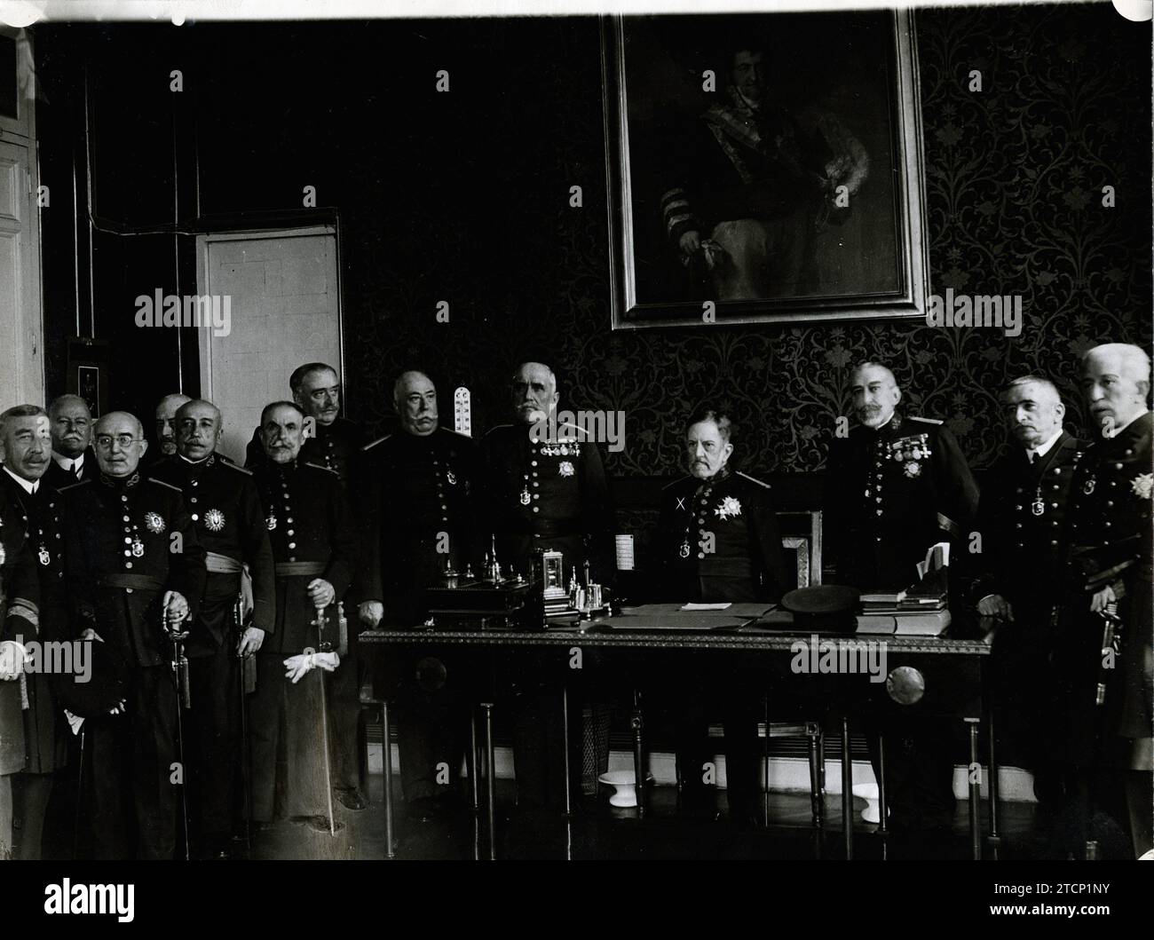 02/29/1924. Madrid. In the Ministry of War. The Supreme Council of War ...