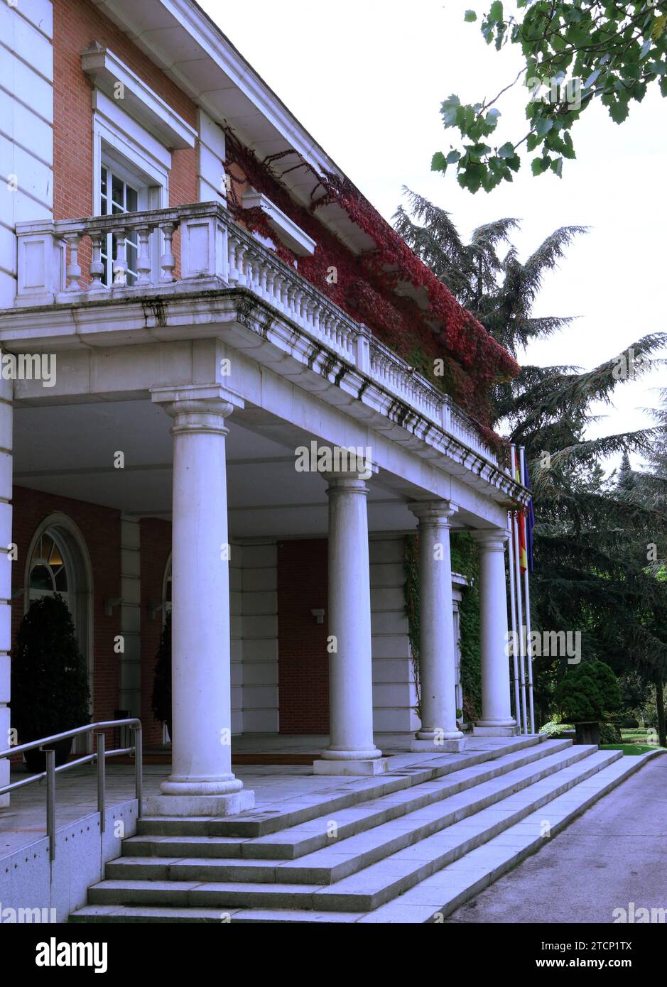 Madrid, 10/28/2013. Council of Ministers building in the Moncloa Palace ...