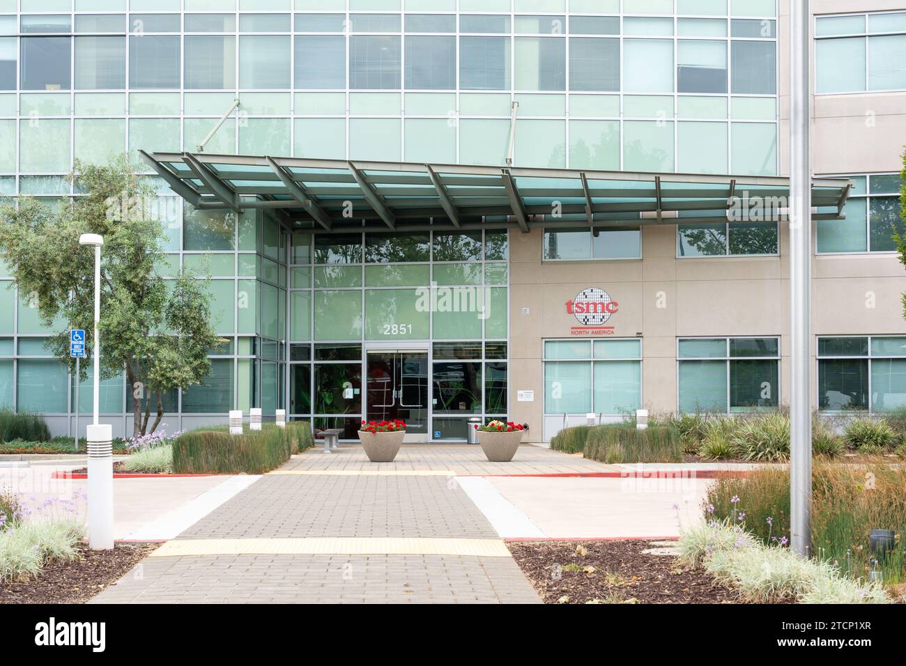 TSMC North America headquarters in San Jose, California, USA Stock ...