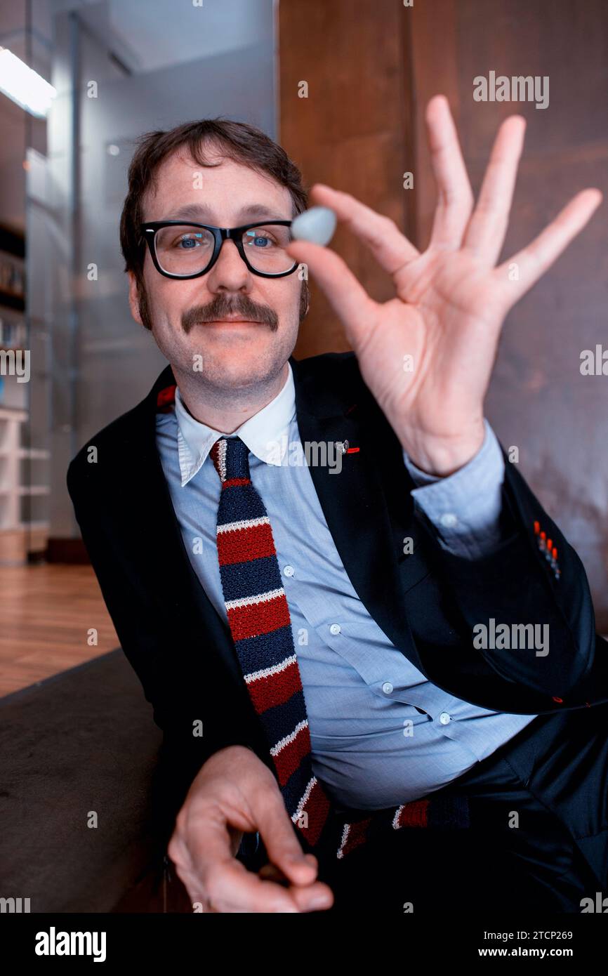 Madrid, September 19, 2013. Interview with Joaquin Reyes, Comedian, who ...