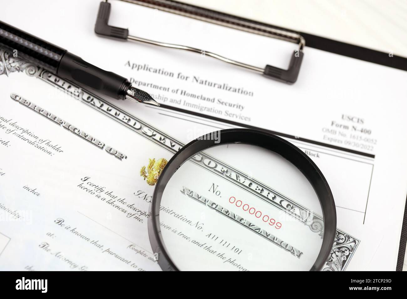 Certificate of us citizenship hi-res stock photography and images - Alamy