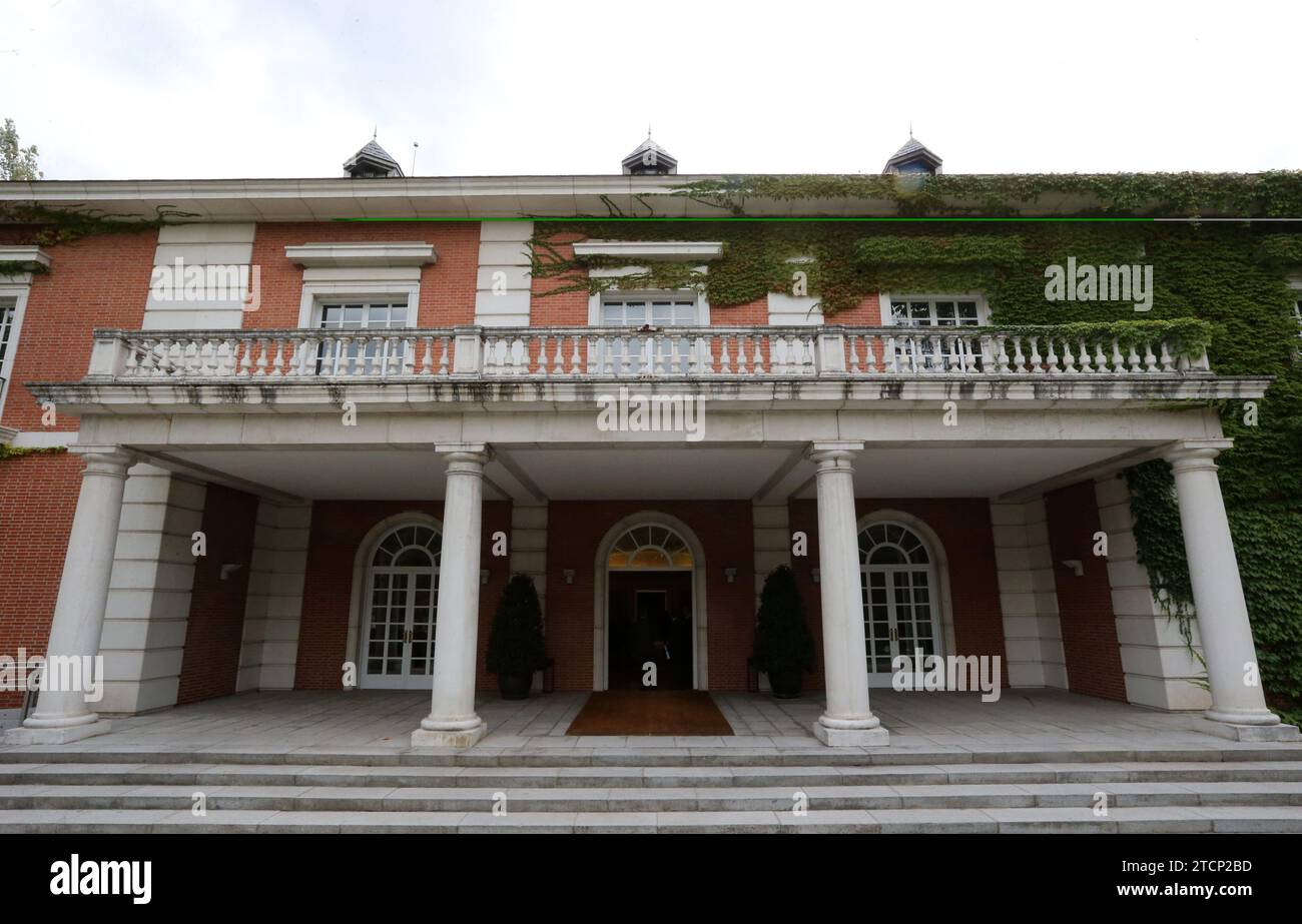 Madrid, 10/28/2013. Council of Ministers building in the Moncloa Palace ...