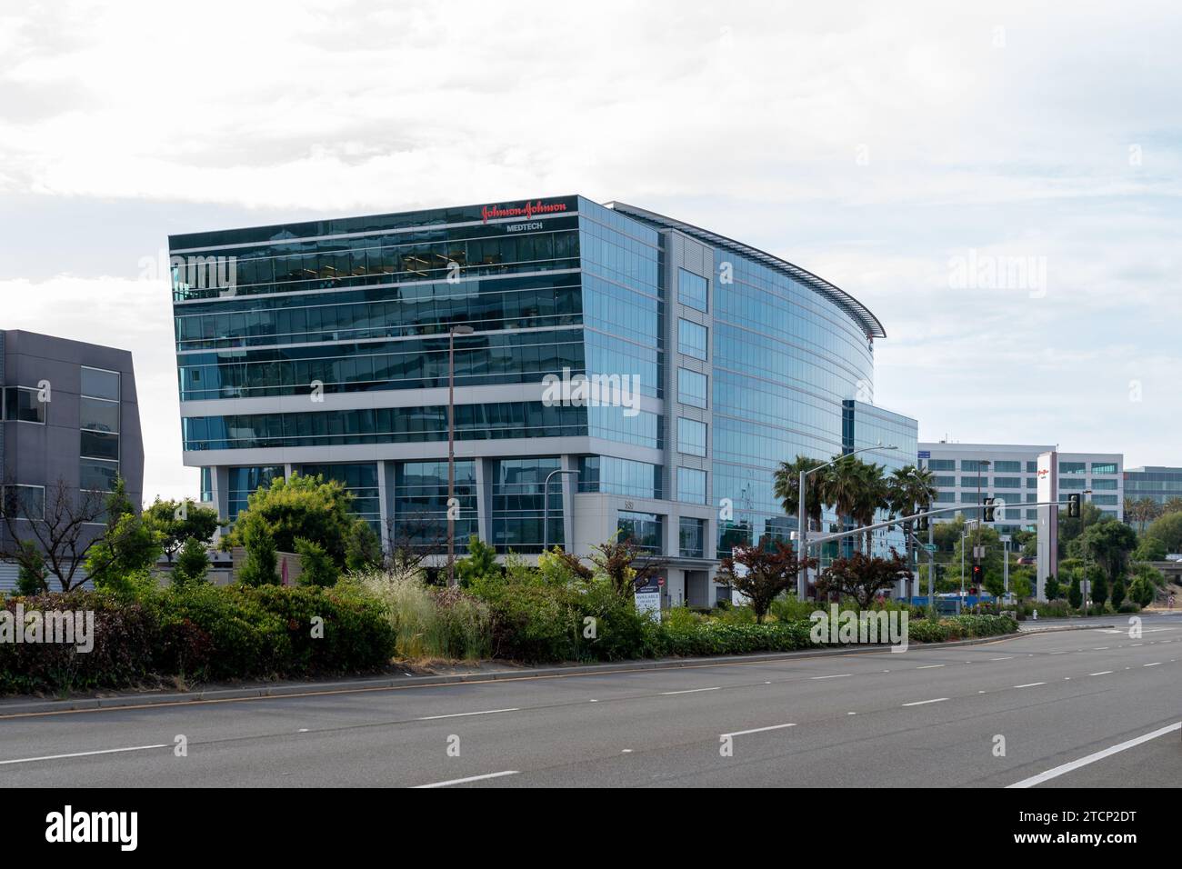 Santa Clara, CA, USA - June 10, 2023: Johnson and Johnson office ...