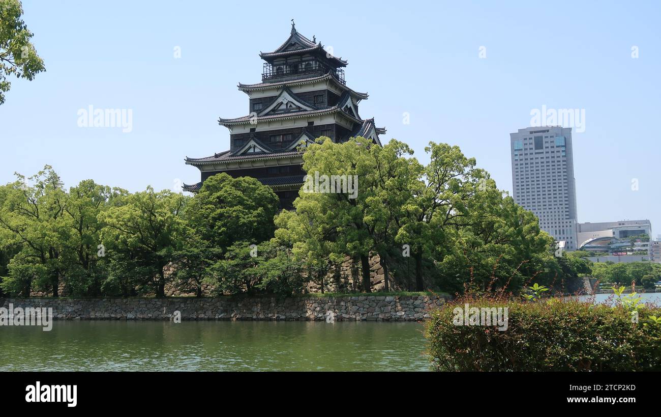 various images from a trip to Tokyo and hiroshima featuring food ...