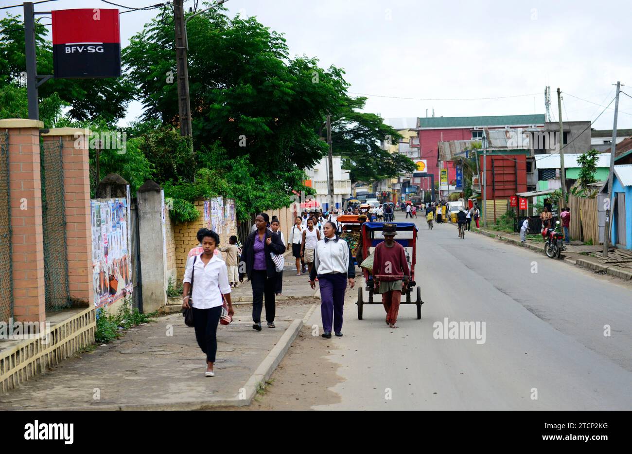 Daily life in Moramanga, Madagascar Stock Photo - Alamy