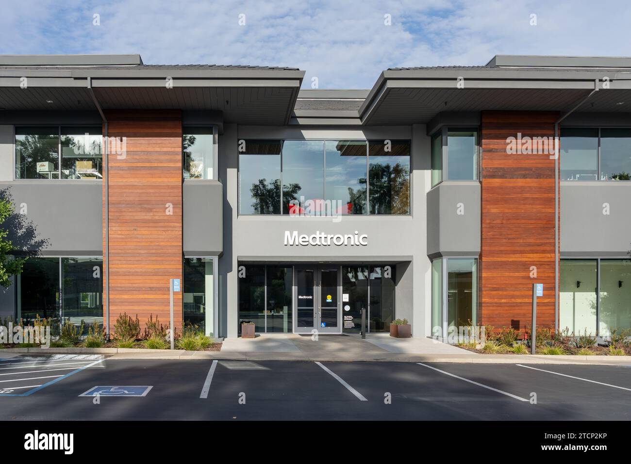 Medtronic office in Silicon Valley, Santa Clara, California, USA Stock ...