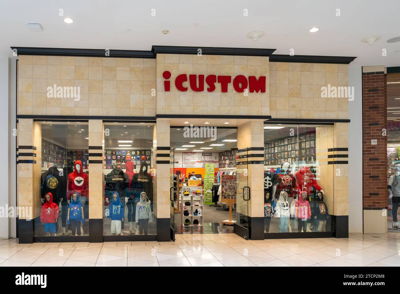 iCustom store at Westfield Valley Fair in Santa Clara, California, USA ...
