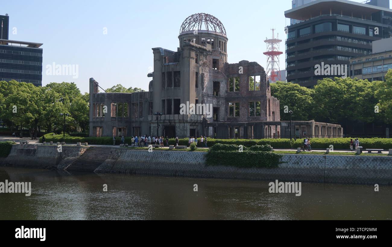 various images from a trip to Tokyo and hiroshima featuring food ...