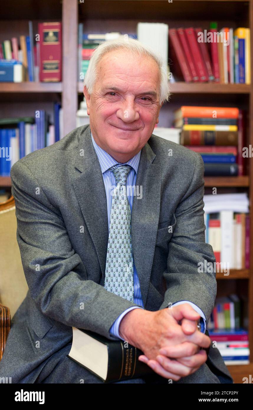 Madrid, 11/04/2013. Interview with Miguel Rodríguez Piñero, permanent ...