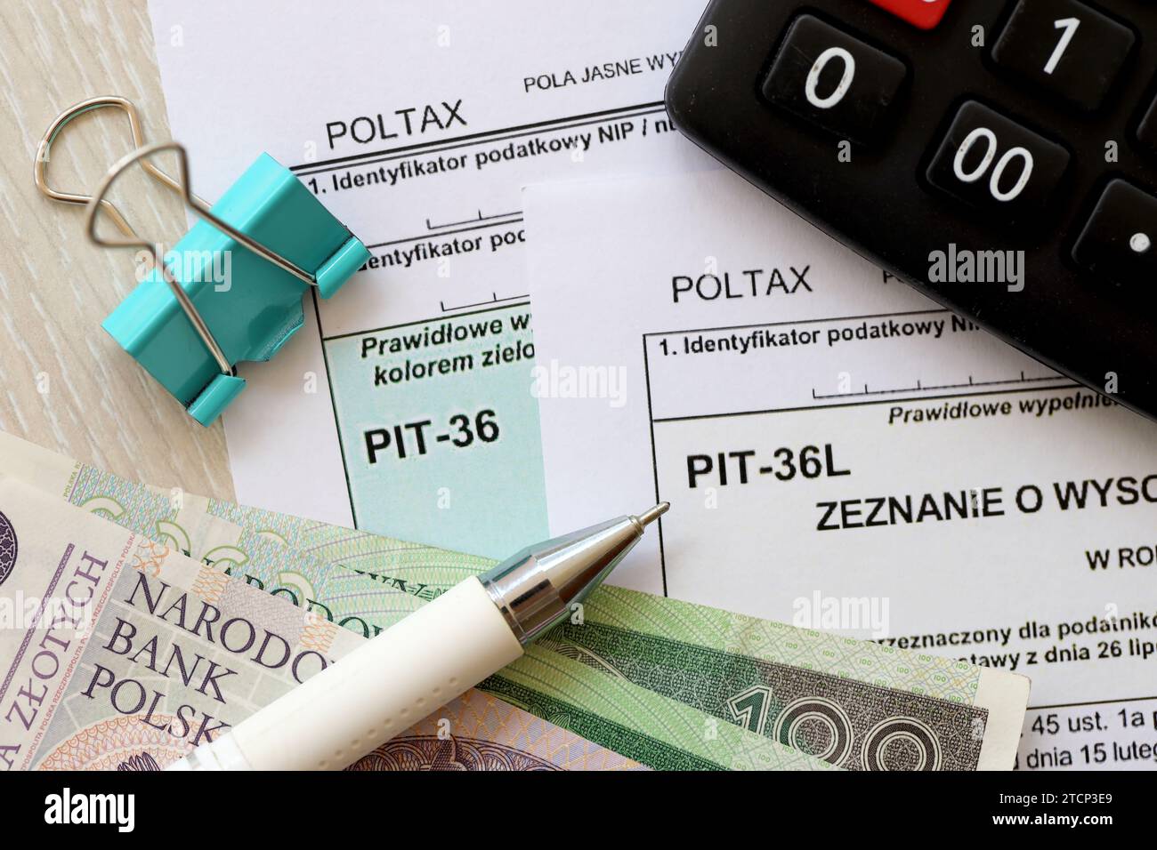 Declaration of the amount of earned income or incurred loss, PIT-36 and ...