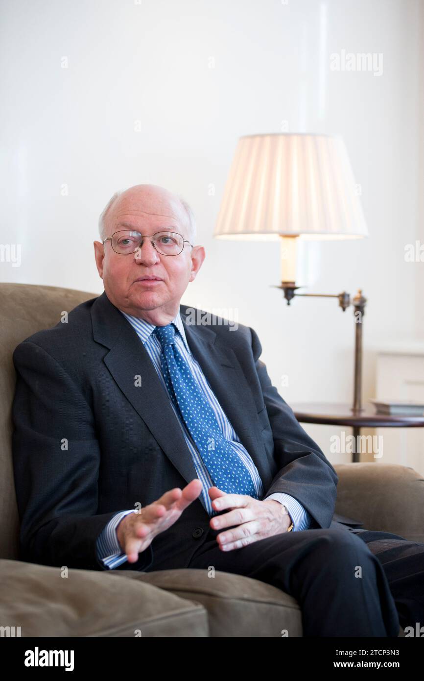 Madrid, 11/05/2013. Interview with Martin Feldstein, professor of ...