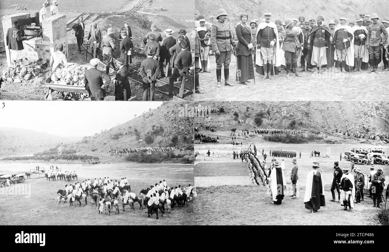 03/31/1915. From the trip of the Infantes D. Carlos and Dña. Luisa to ...