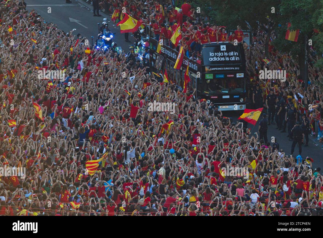 Spain 2012 euro cup hi-res stock photography and images - Alamy