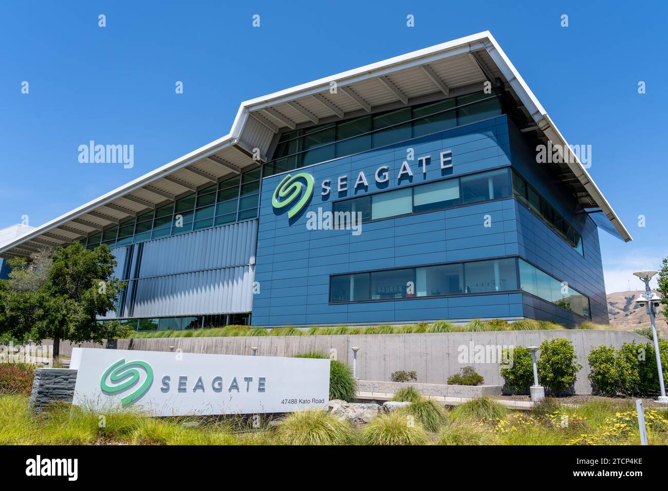 Seagate operational headquarters in Fremont, California, USA Stock ...