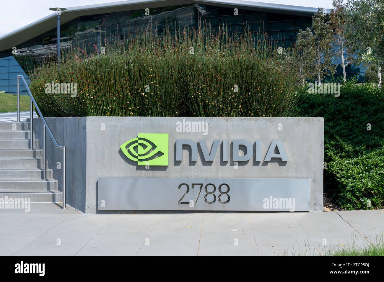 Nvidia headquarters in Santa Clara, California, USA Stock Photo - Alamy