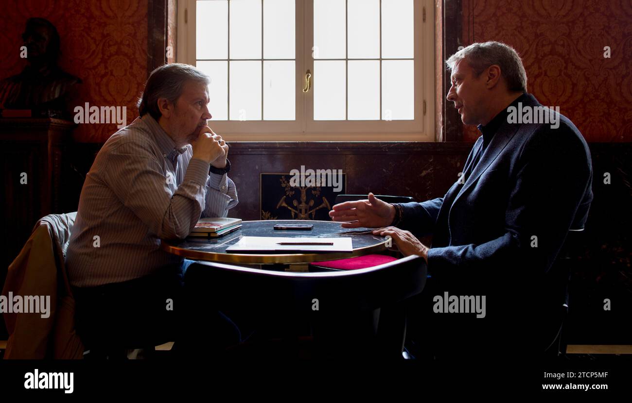 Madrid, 05/31/2016. Interview with Daniel Bianco, director of the ...