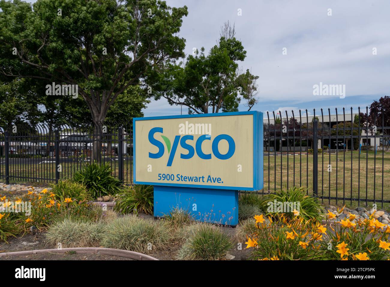 Sysco San Francisco facility in Fremont, California, USA Stock Photo ...
