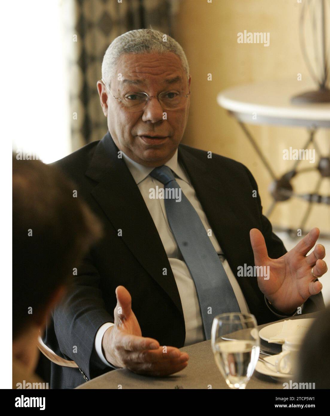 05/24/2006. 05-24-06- Madrid. Municipal Palace of Madrid. Breakfast of Members of the ABC ...