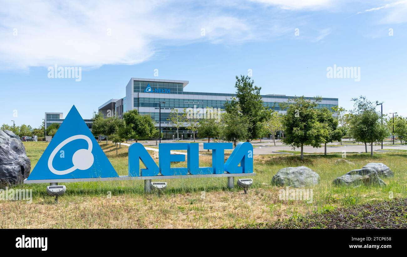 Delta Electronics Americas Headquarters in Fremont, CA, USA Stock Photo ...
