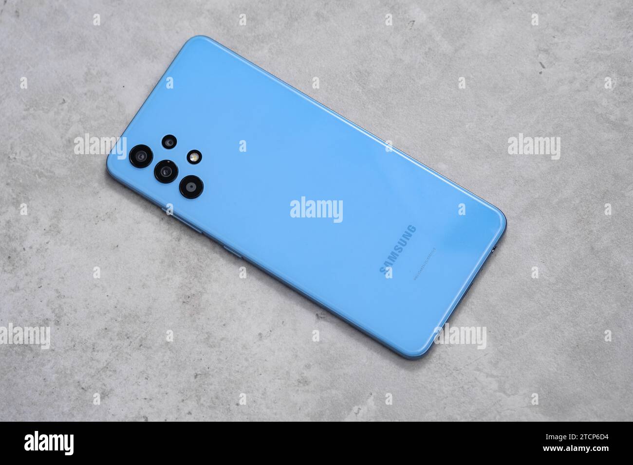 HCMC, VN - Dec 2023. Samsung Galaxy A32 smartphone Stock Photo - Alamy