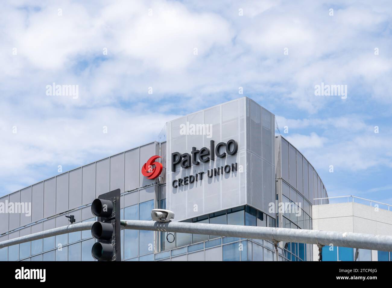 Patelco Credit Union headquarters in Dublin, California, USA Stock ...