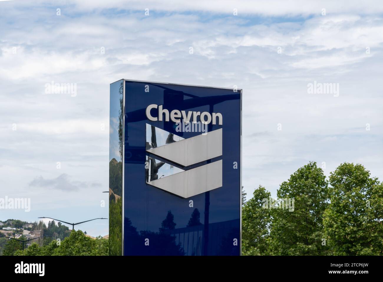 Chevron corporation hi-res stock photography and images - Alamy