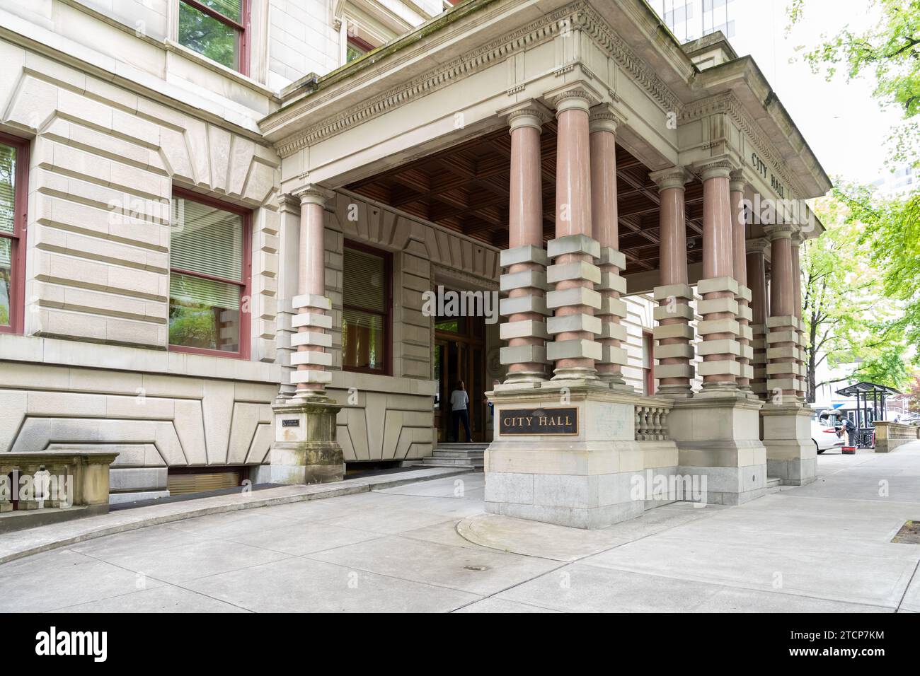 Portland City Hall in Portland, Oregon, USA Stock Photo - Alamy