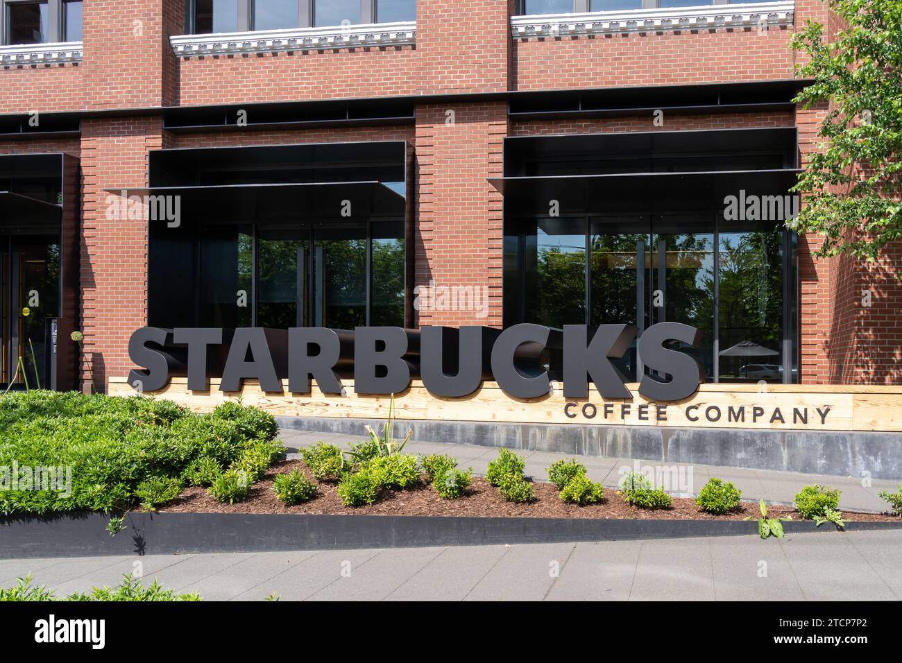Starbucks headquarters in Seattle, Washington, USA Stock Photo - Alamy