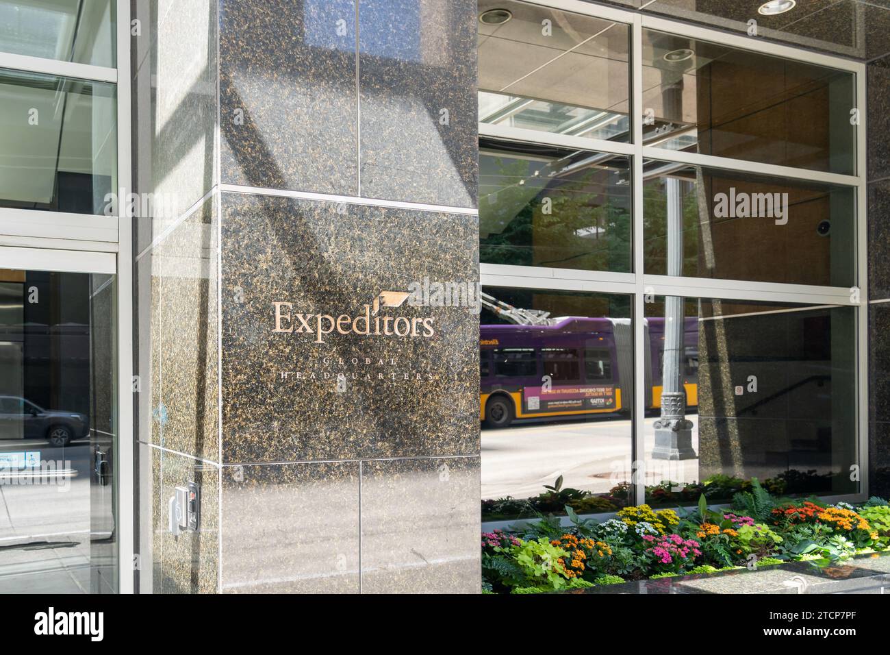Expeditors Global Headquarters in Seattle, Washington, USA Stock Photo ...