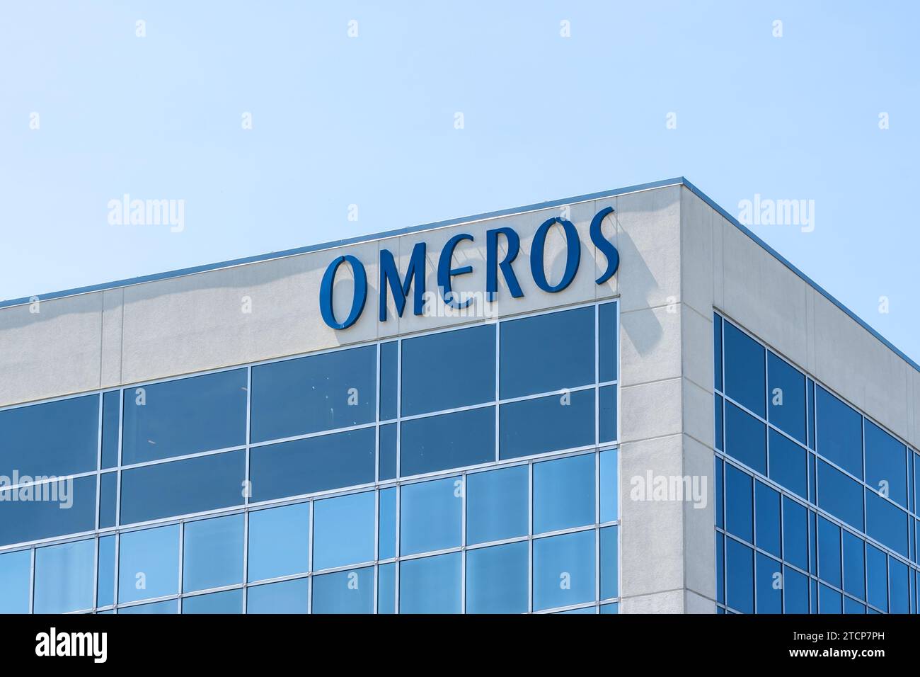 Omeros headquarters in Seattle, Washington, USA Stock Photo - Alamy