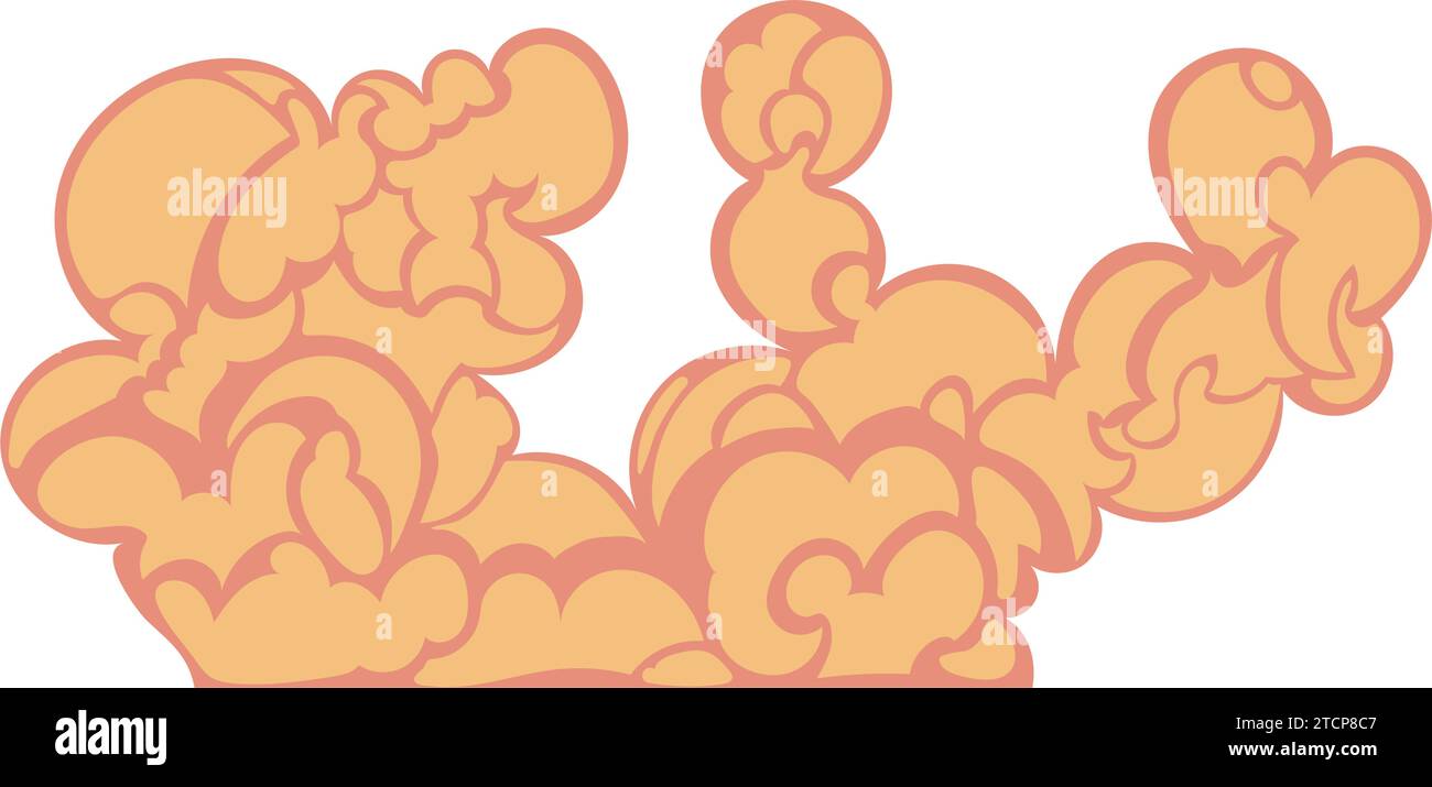 sandstorm cloud design vector isolated Stock Vector Image & Art - Alamy