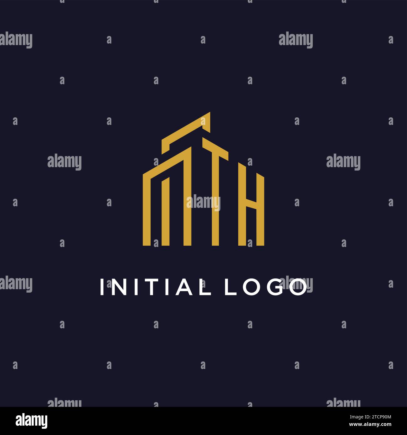 Logo th Stock Vector Images - Alamy