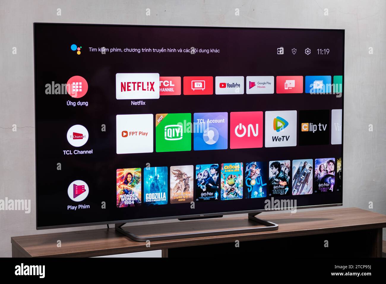 HCMC, VN - Dec 2023. TCL C728 Television Stock Photo - Alamy