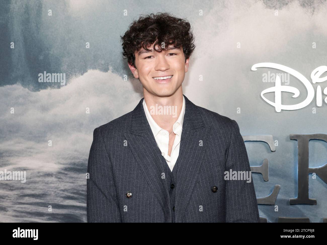 Charlie Bushnell attends the Disney+ original series world premiere of ...