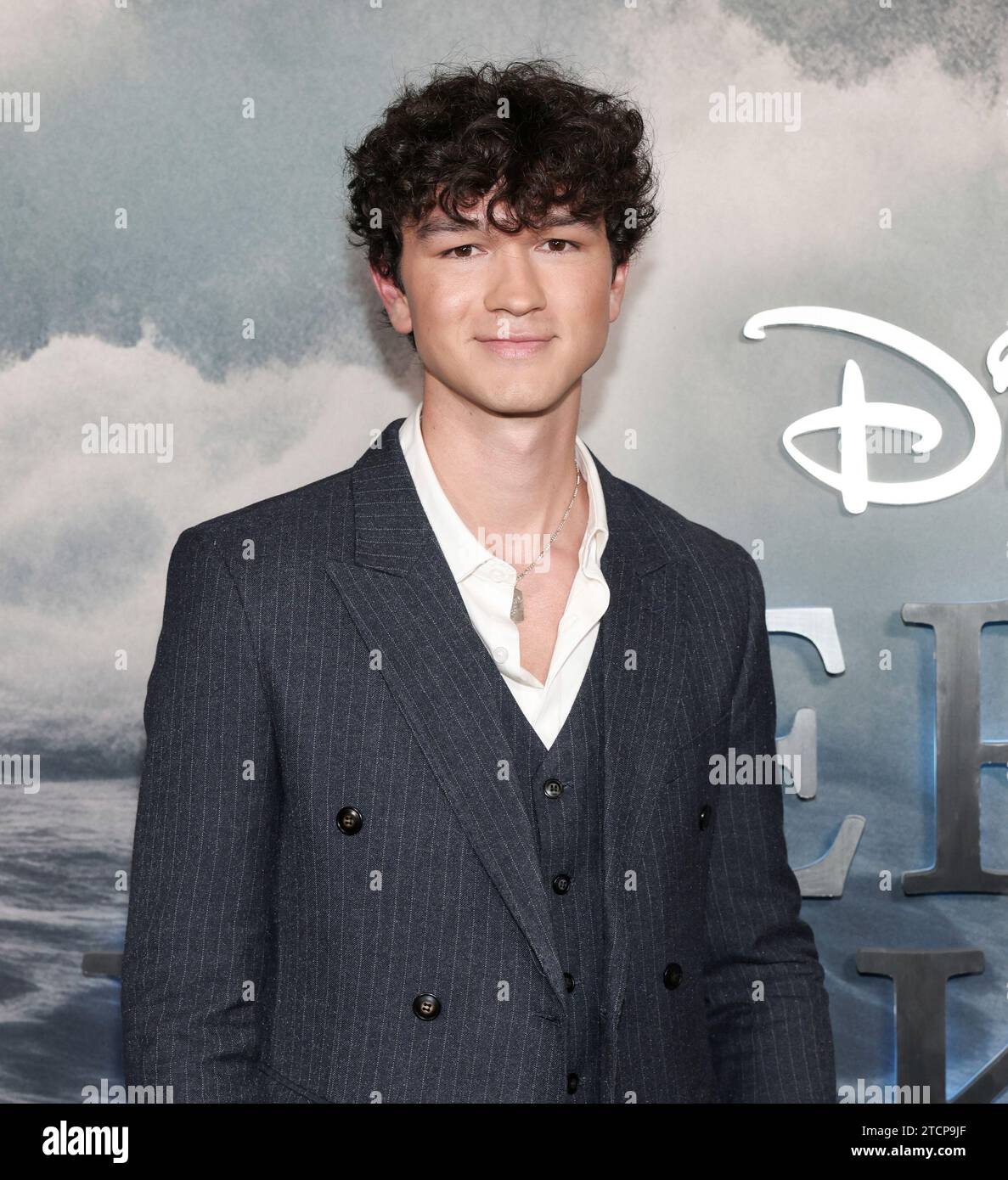 Charlie Bushnell attends the Disney+ original series world premiere of ...