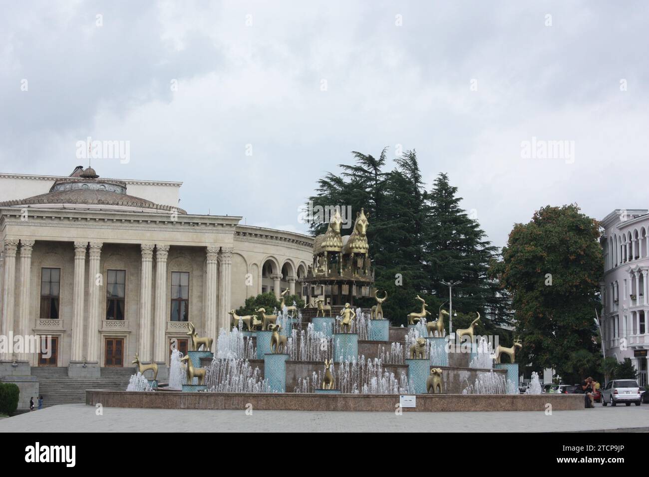The Colchis Fountain in Kutaisi, Georgia Stock Photo - Alamy