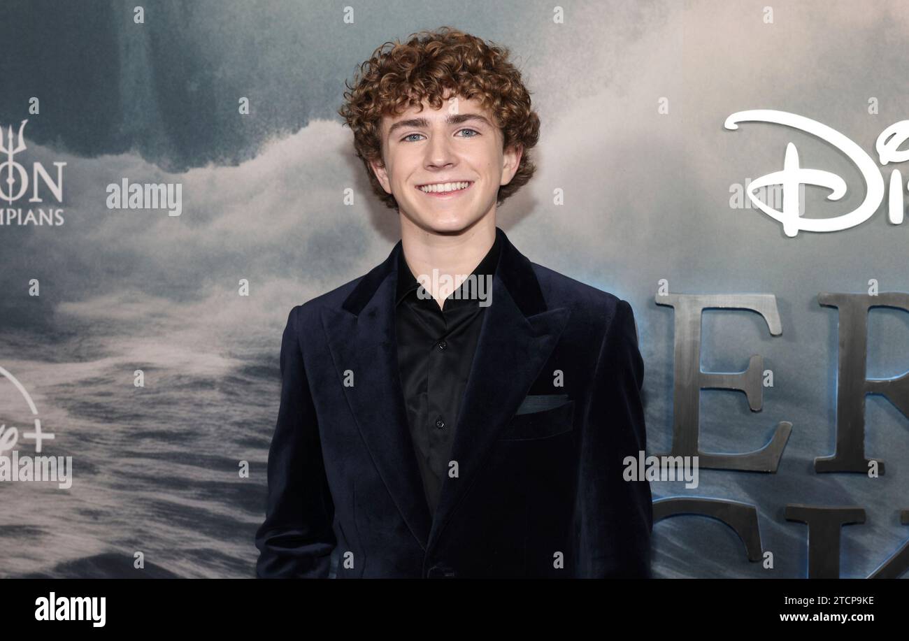 Walker Scobell attends the Disney+ original series world premiere of ...