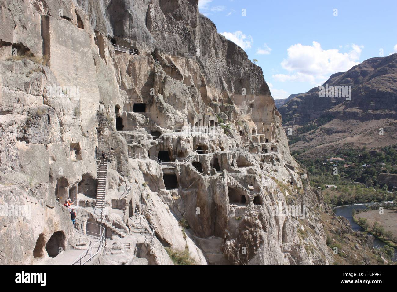 The cave town of Vardzia, Georgia Stock Photo - Alamy
