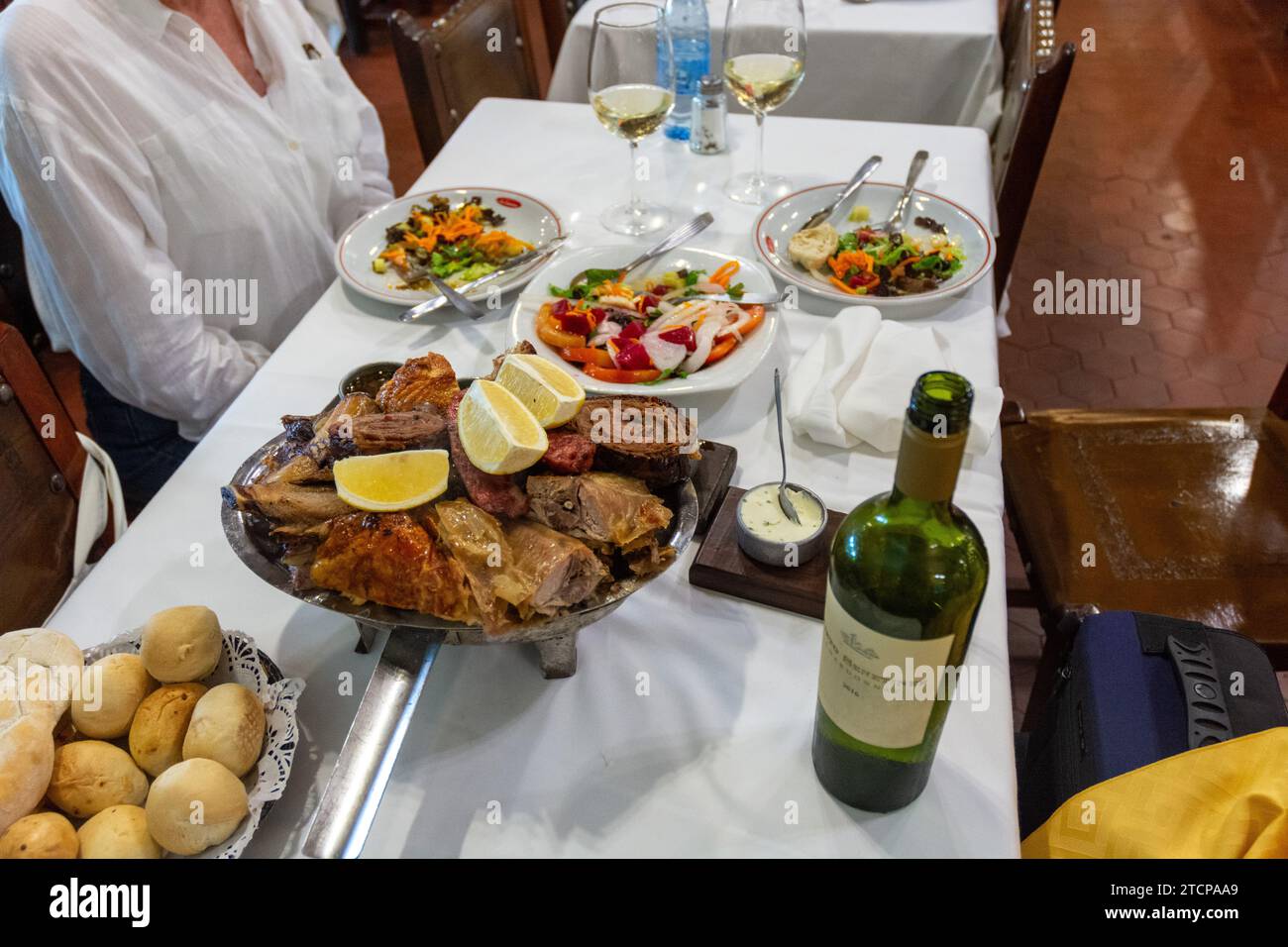 food served at 'La Estancia Asador Criollo' large meat and steak ...