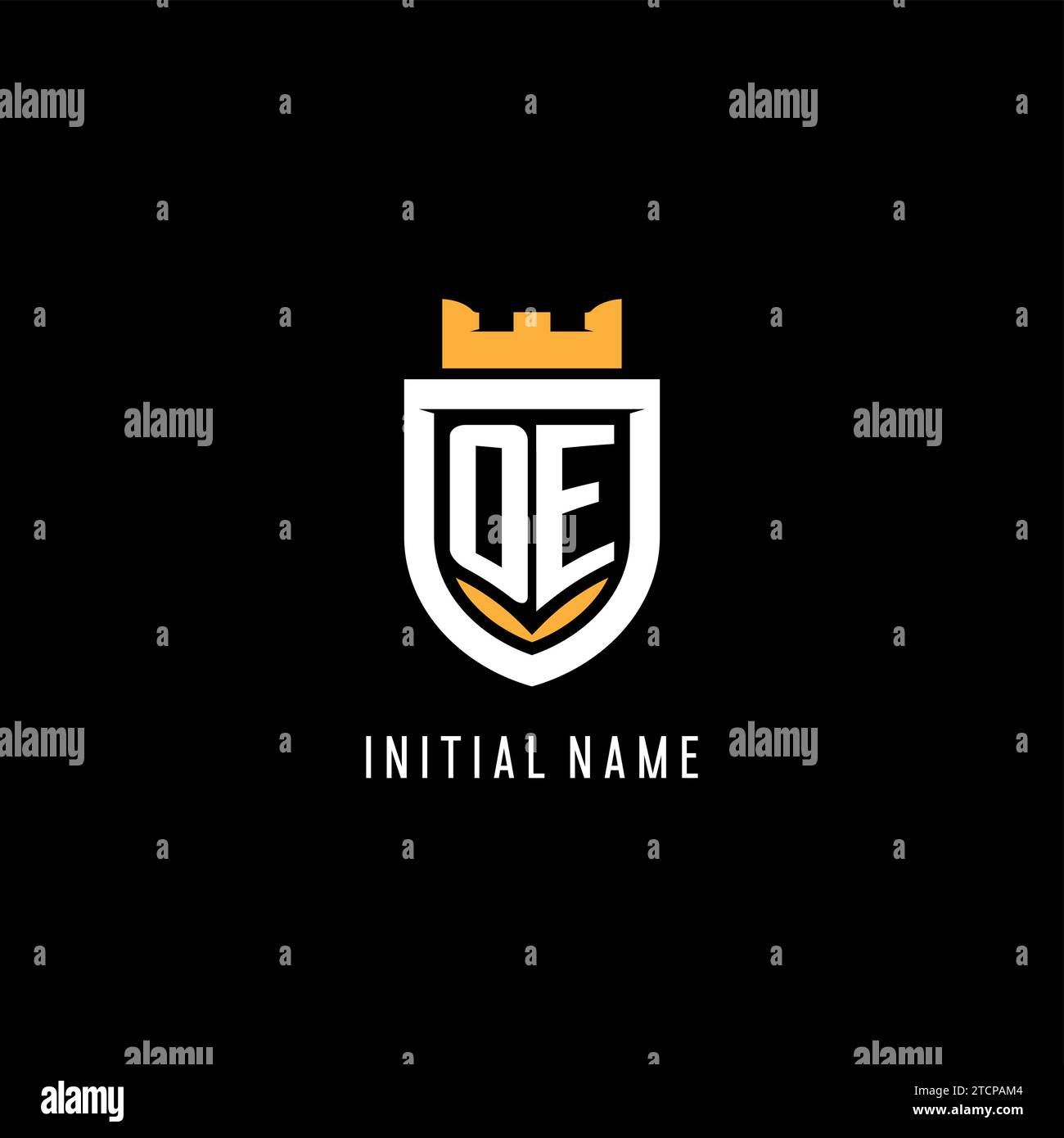 Oe gaming logo Stock Vector Images - Alamy