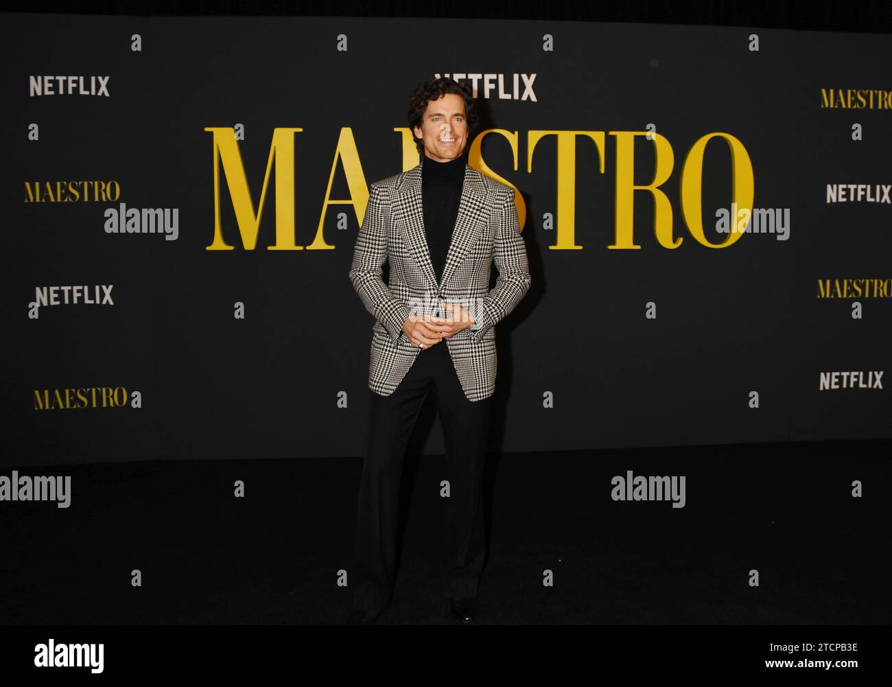 LOS ANGELES, CALIFORNIA - DECEMBER 12: Matt Bomer attends Netflix's ...