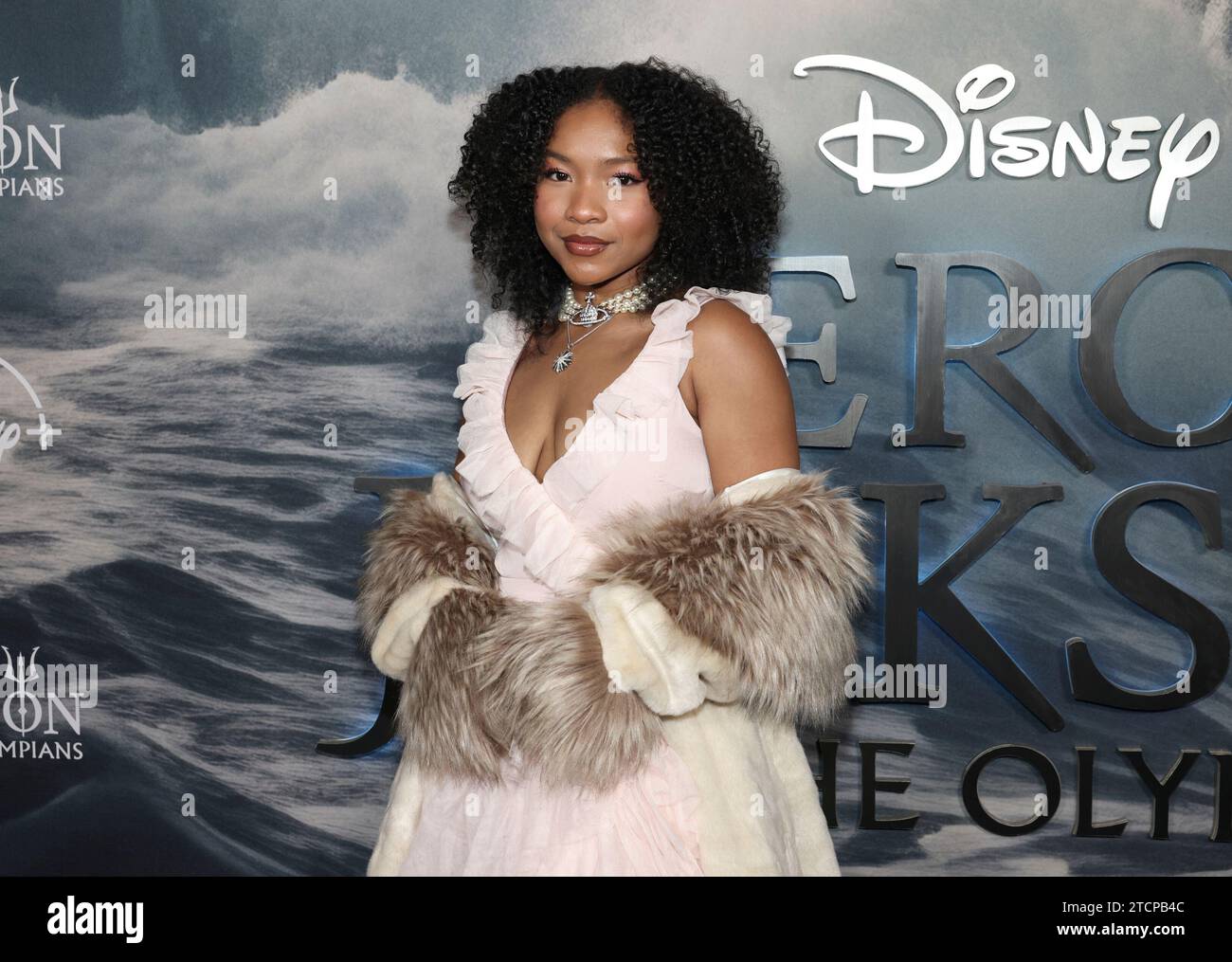Laya DeLeon Hayes attends the Disney+ original series world premiere of ...
